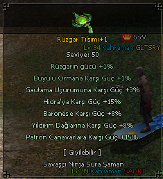 15 HİDRA 15 PATRON RÜZGAR TILSIMI - 250043 | Misali2Satış