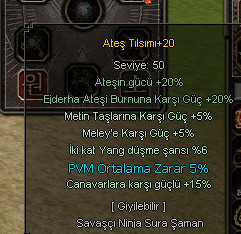 +20 ATEŞ TILSIMI - 421797 | Misali2Satış