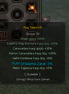 +20 ELİT ATEŞ TILSIMI KACIRMA - 420180 | Misali2Satış