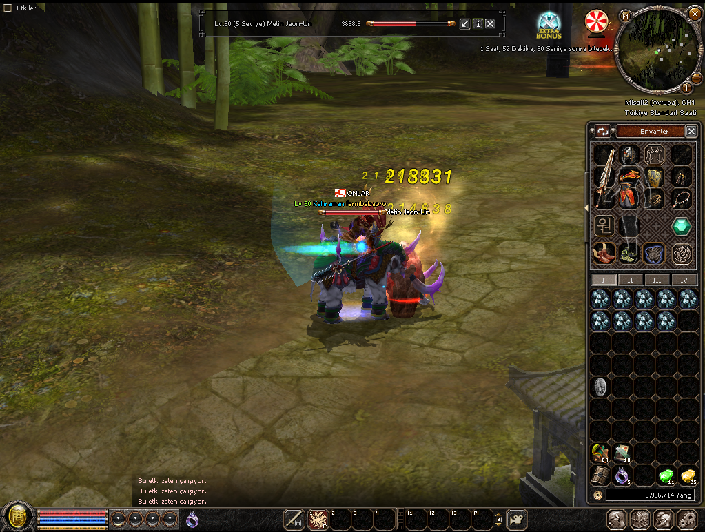 210k max hasar 90 level savascı - 209073 | Misali2Satış