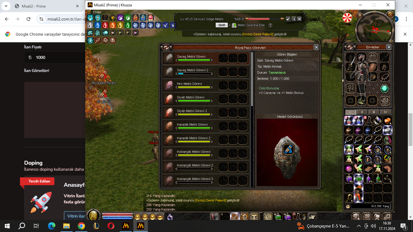 45 LEVEL SURA KARISIM SETLI - 265691 | Misali2Satış