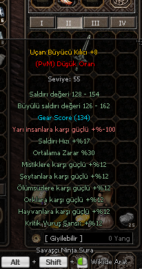 +8 uçan büyücü kılıcı düşük pvm 134 gs - 585694 | Misali2Satış