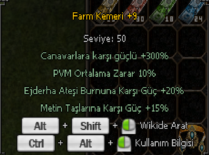 +9 FARM KEMERİ - 504719 | Misali2Satış